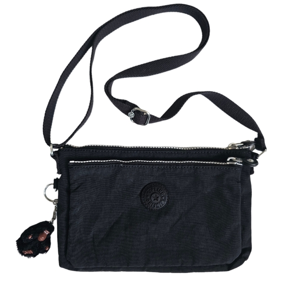 Kipling | Bags | Kipling Black Womens Crossbody Purse | Poshmark